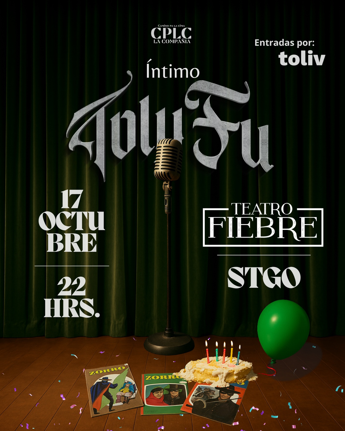 Íntimo con Toly Fu (No quiero celebrar mi cumpleaños) 🙄 en Providencia ...